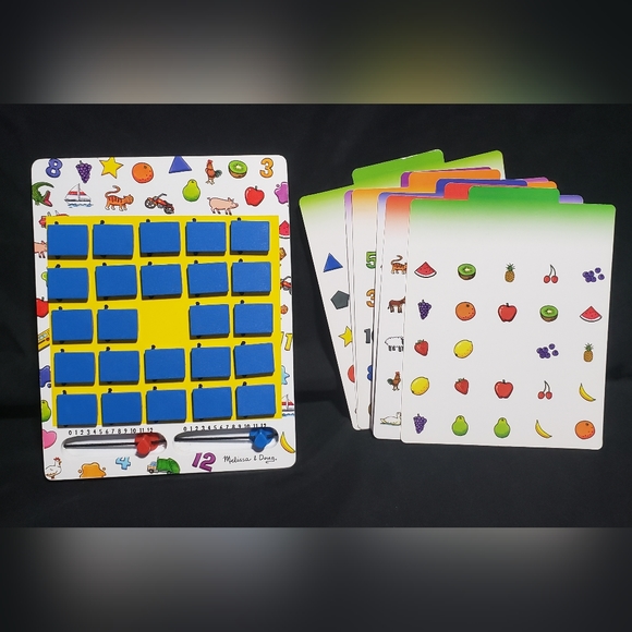 Melissa & Doug | Toys | Melissa Doug Wooden Flip To Win Memory Game ...
